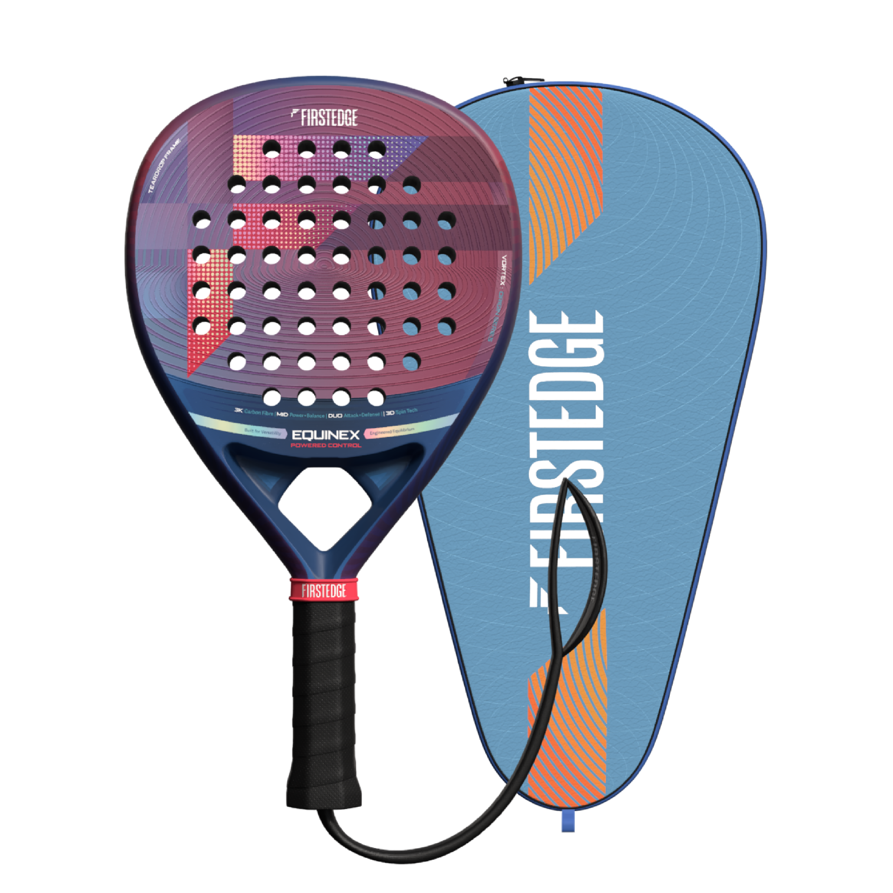 Equinex 3K Carbon Fibre Padel Racket – Firstedge Sports